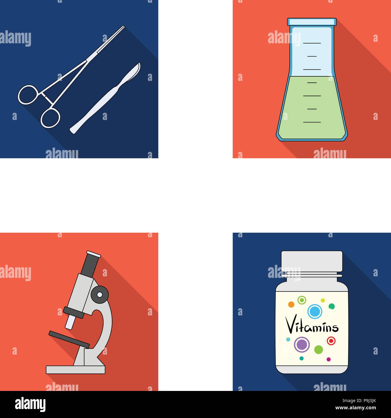 Test tube clamp Stock Vector Images - Alamy