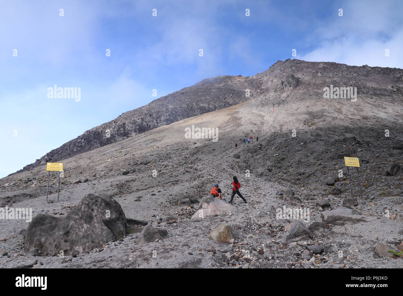 merapi volcano after eruption Stock Photo - Alamy