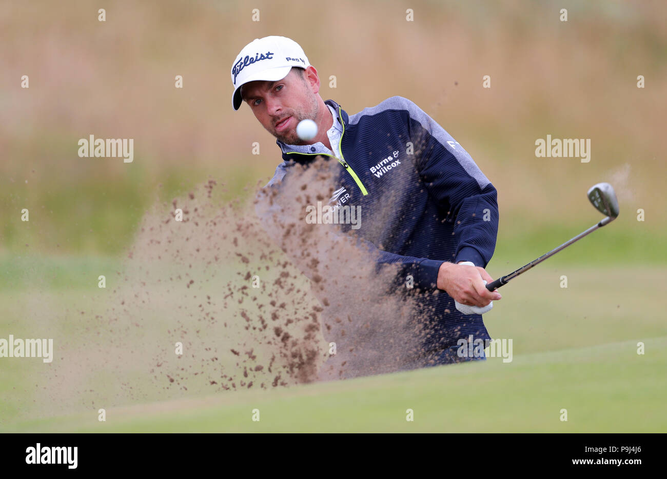USA's Webb Simpson during preview day four of The Open Championship ...