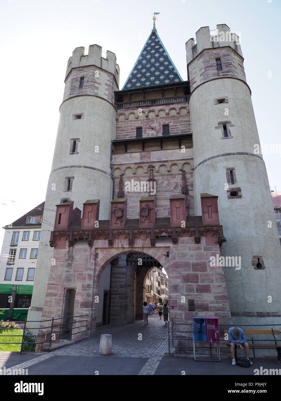 The basel city walls hi-res stock photography and images - Alamy