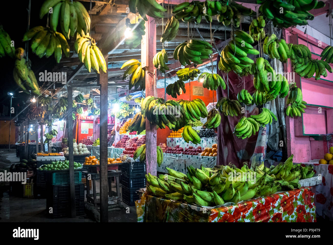 Fruit Indian street shop. Port Blair Andaman and Nicobar Islands. India ...