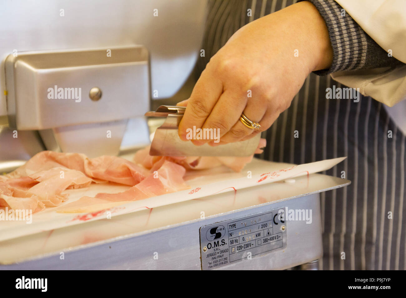 Italian ham prosciutto italy hi-res stock photography and images - Alamy