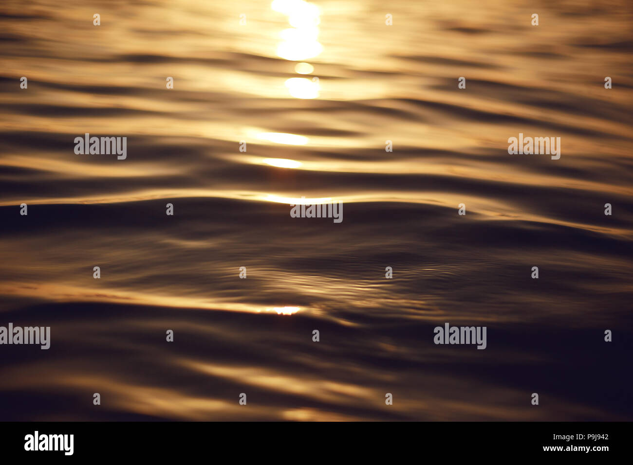 Abstract background water texture sunset hi-res stock photography and ...