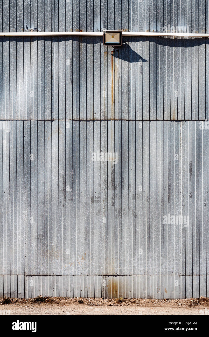 Texture Old Metal Building