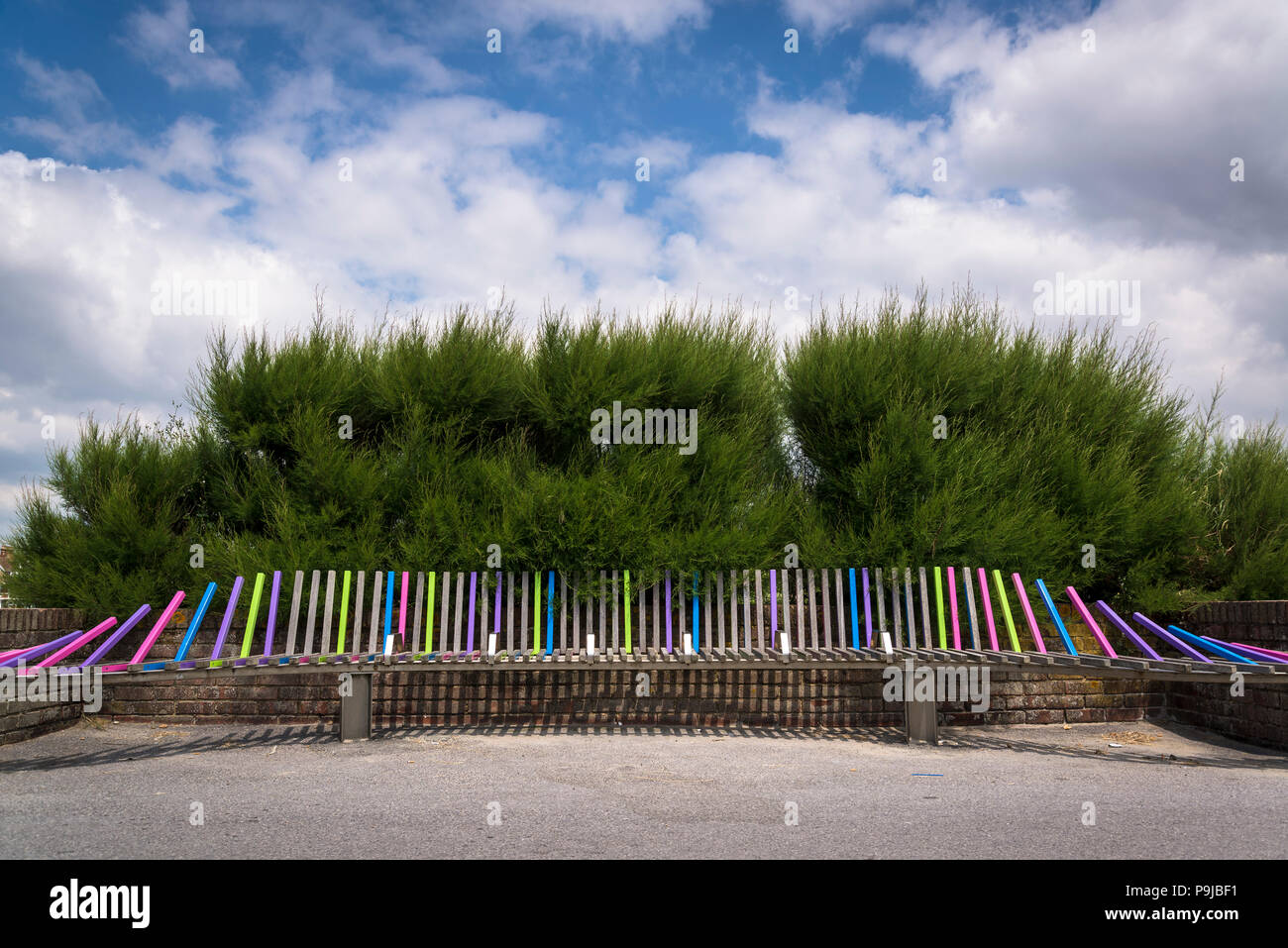 The longest bench hi-res stock photography and images - Alamy