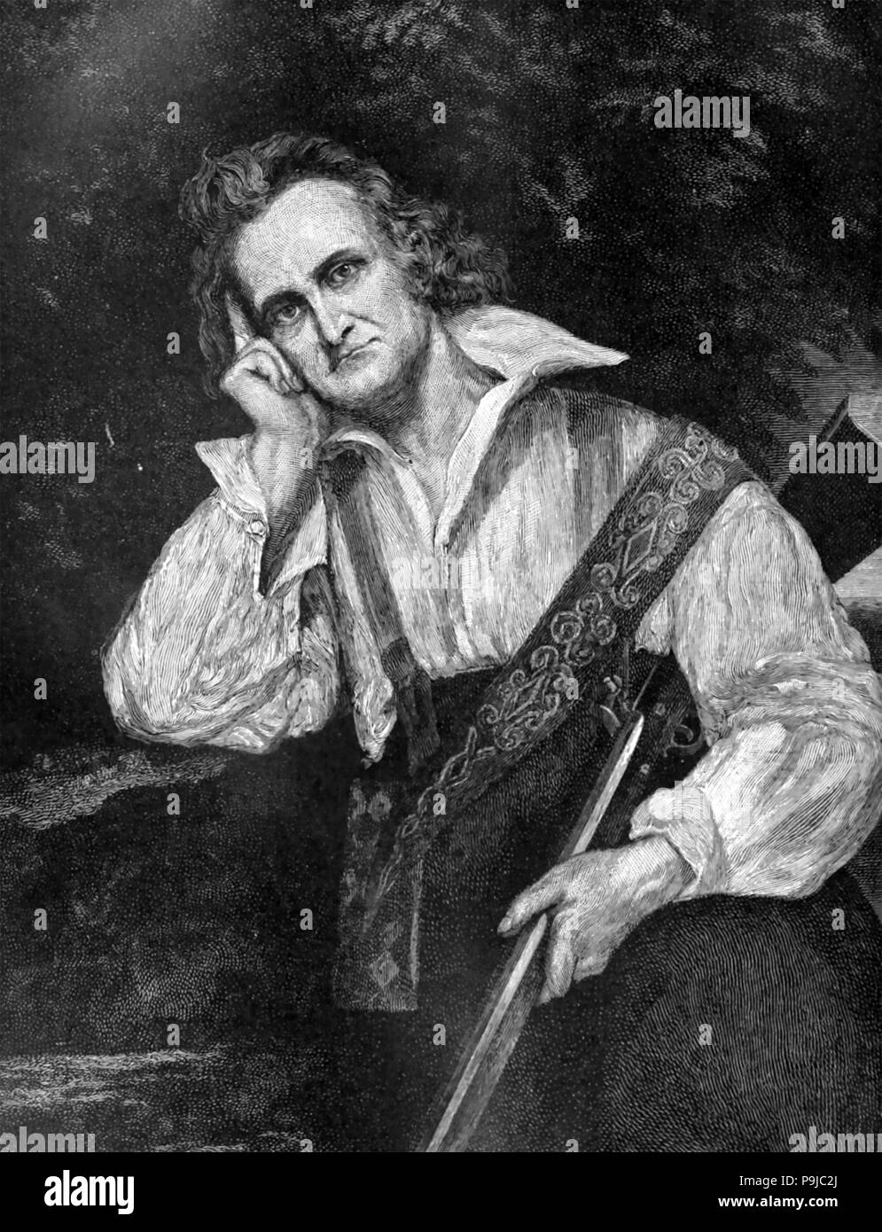 JOHN JAMES AUDUBON (1785-1851) American ornithologist and painter Stock ...