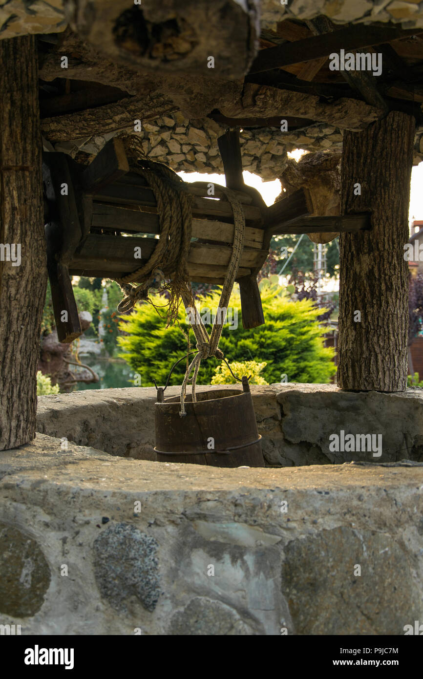 Wishing well close up hi-res stock photography and images - Alamy