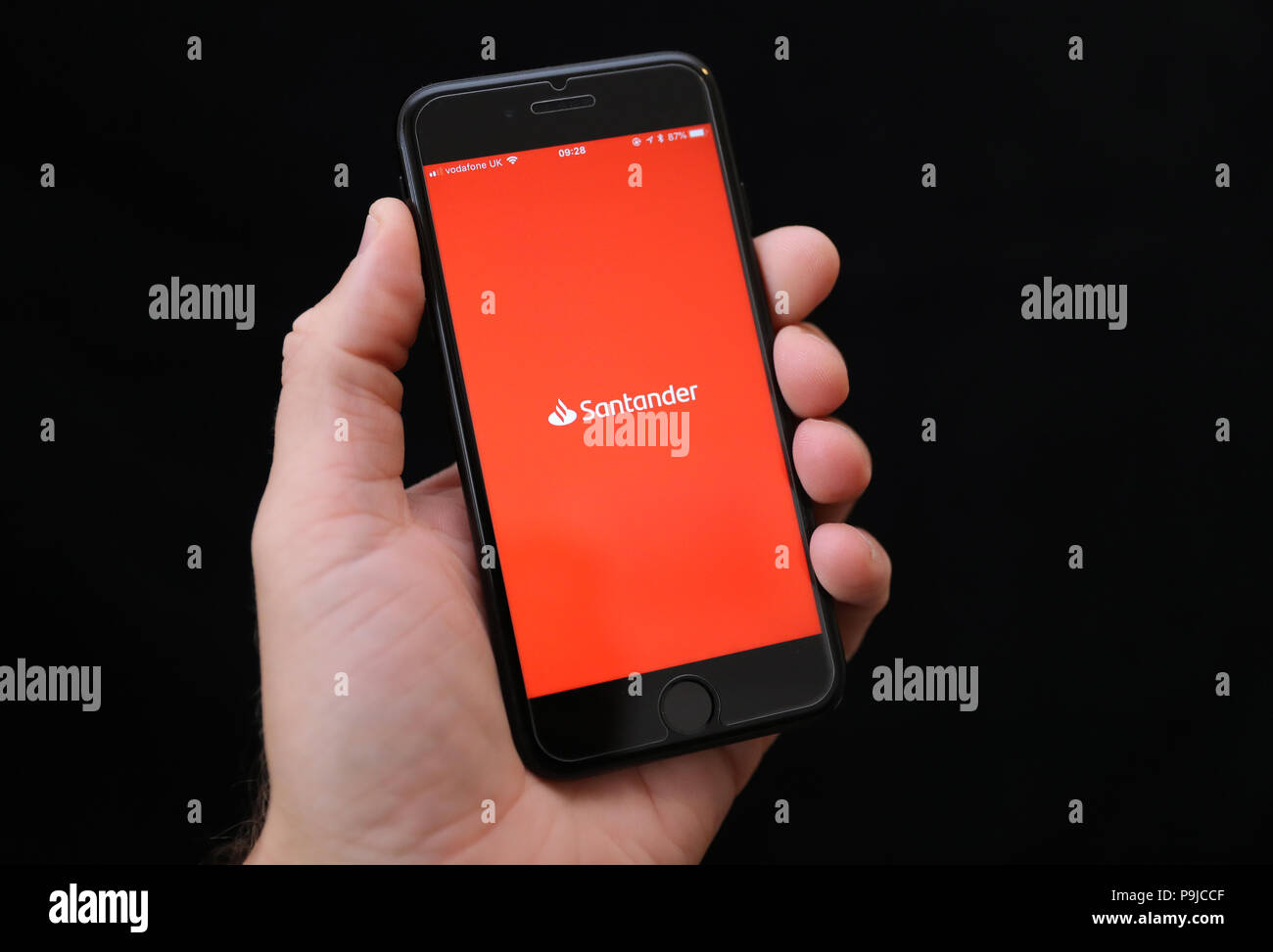 Santander app hi-res stock photography and images - Alamy