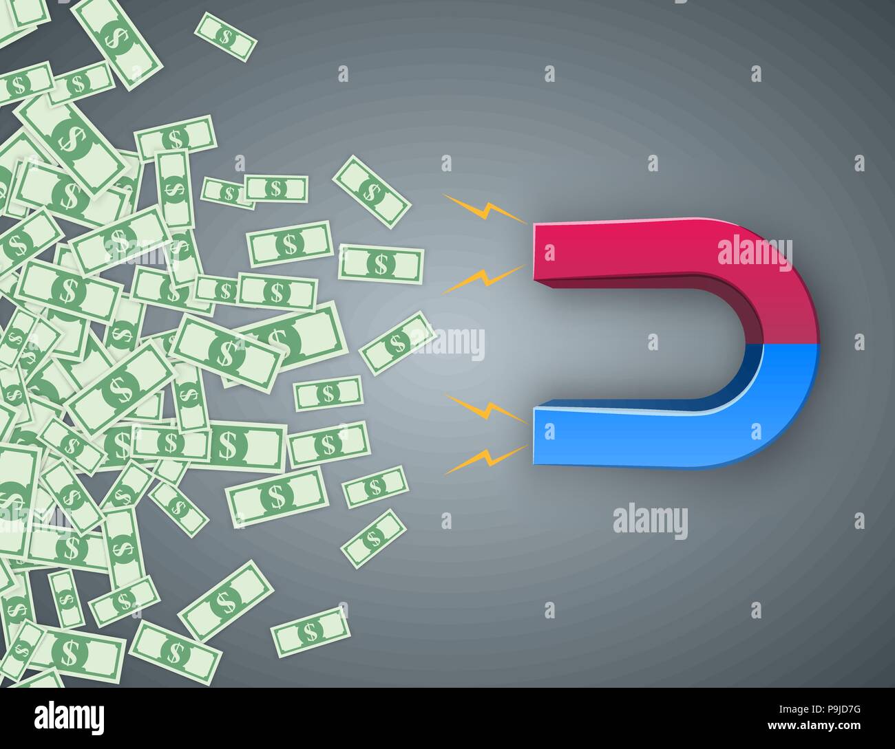 Magnet realistic icon. Business infographic Stock Vector Image & Art ...