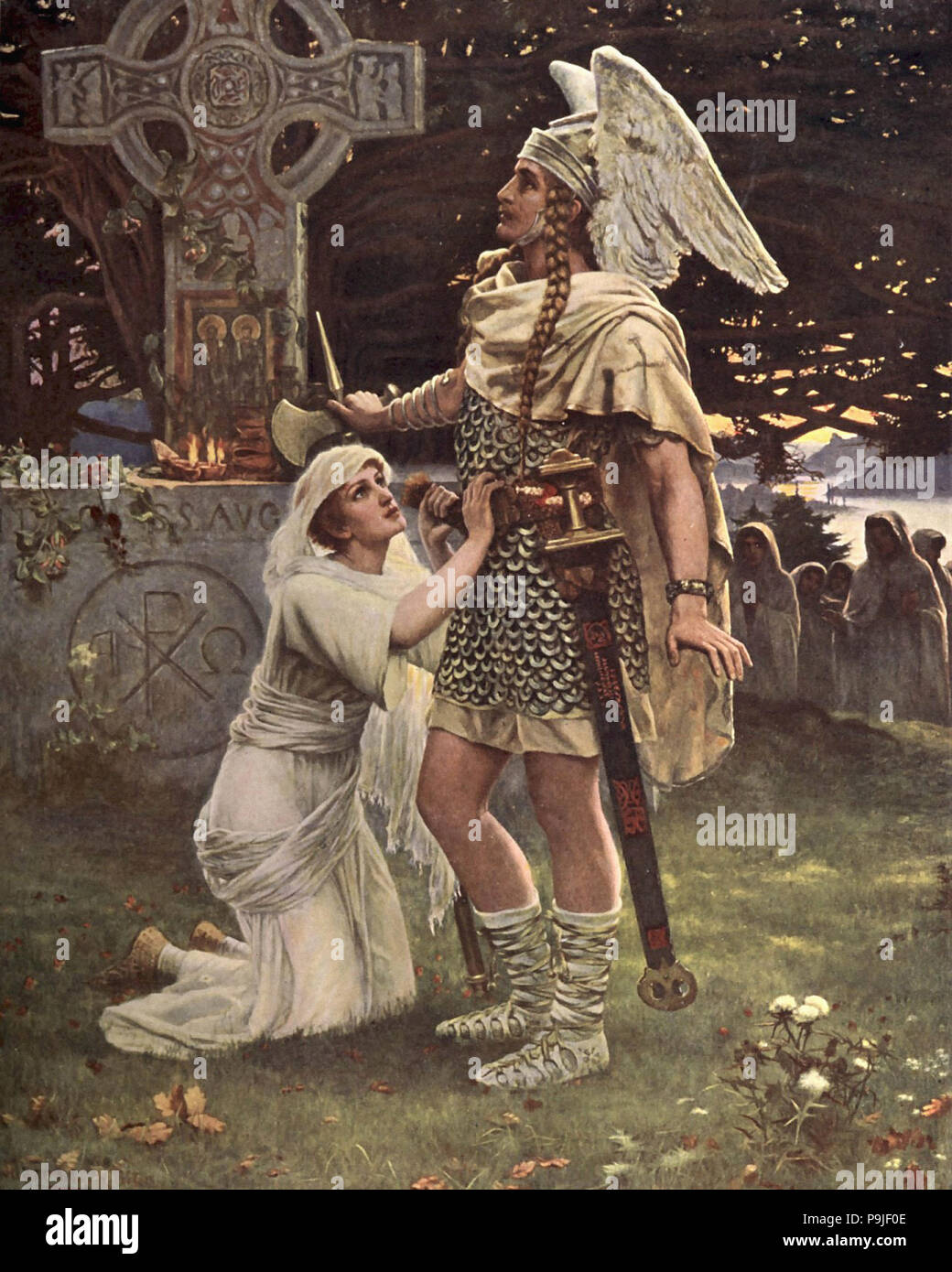 Galahad painting hi-res stock photography and images - Alamy
