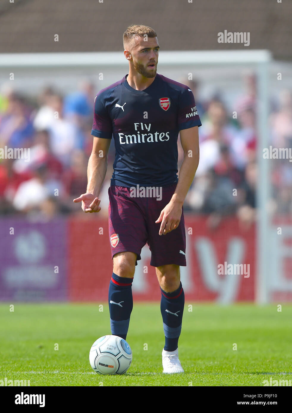 Arsenal's Calum Chambers Stock Photo - Alamy