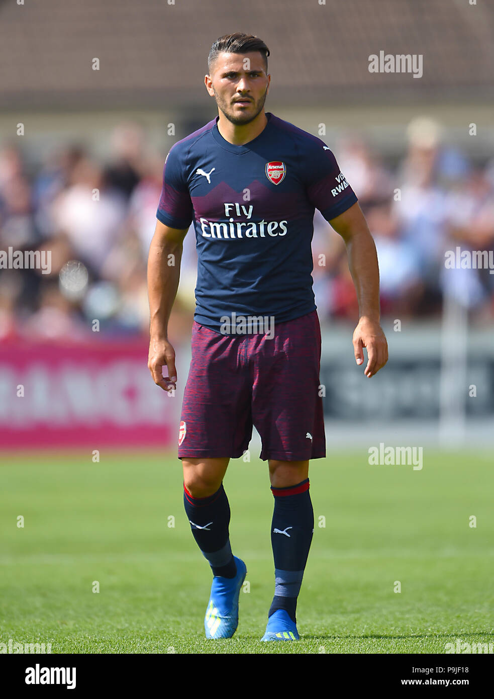 Arsenal's Sead Kolasinac Stock Photo - Alamy
