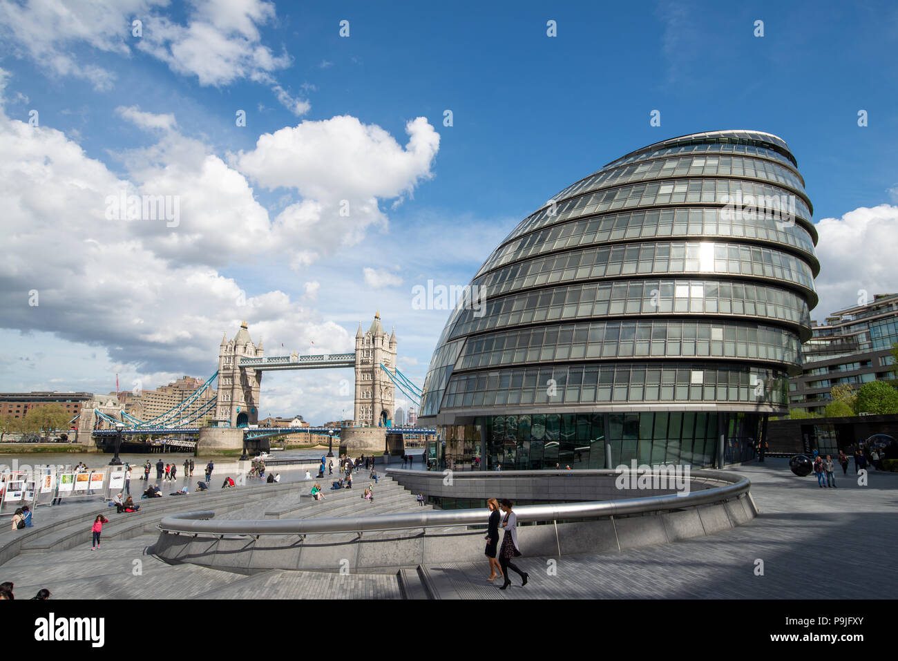 City Hall, headquarters of the Greater London Authority , UK Stock ...