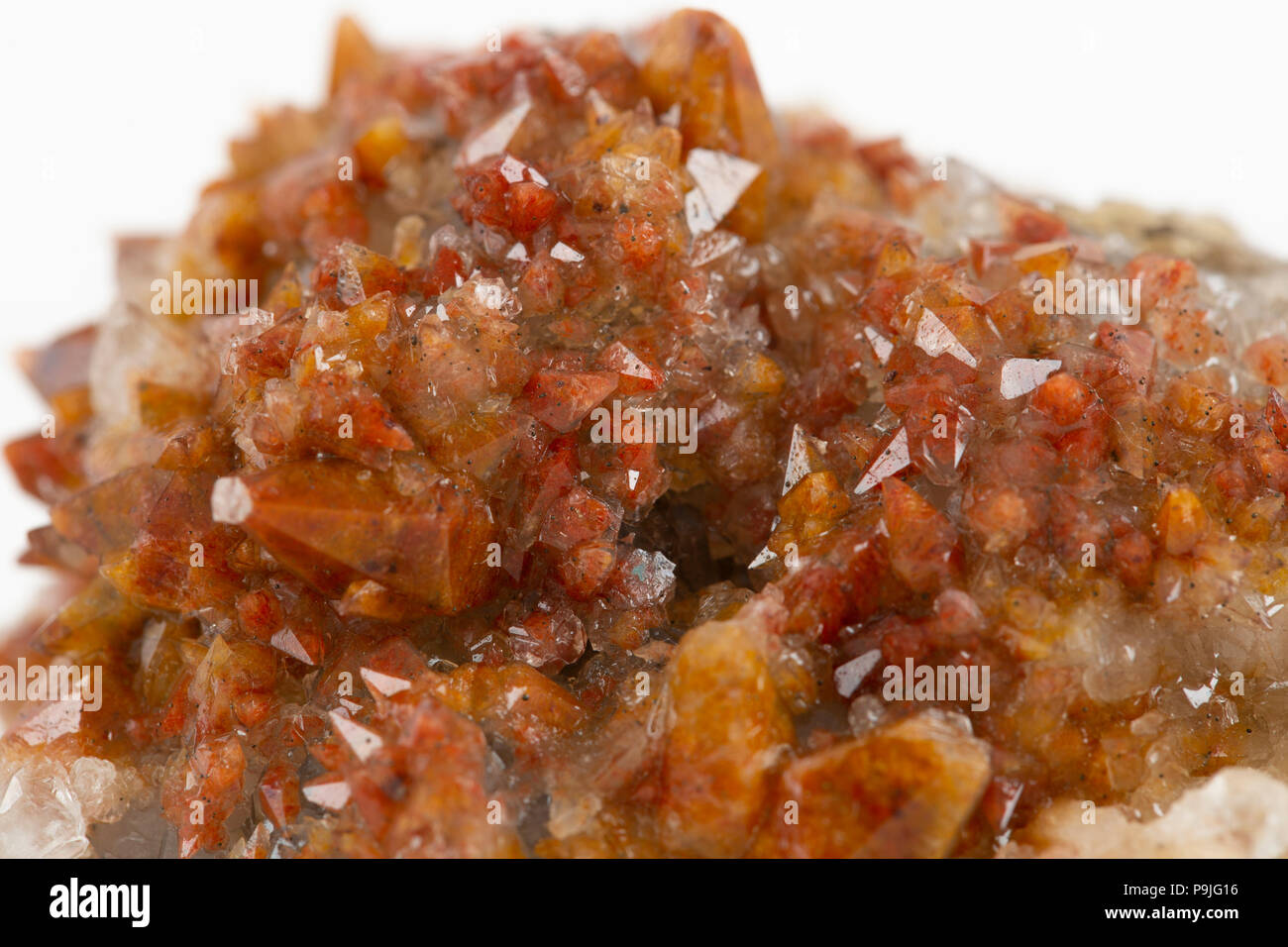 Red quartz, Beautiful mineral Stock Photo - Alamy