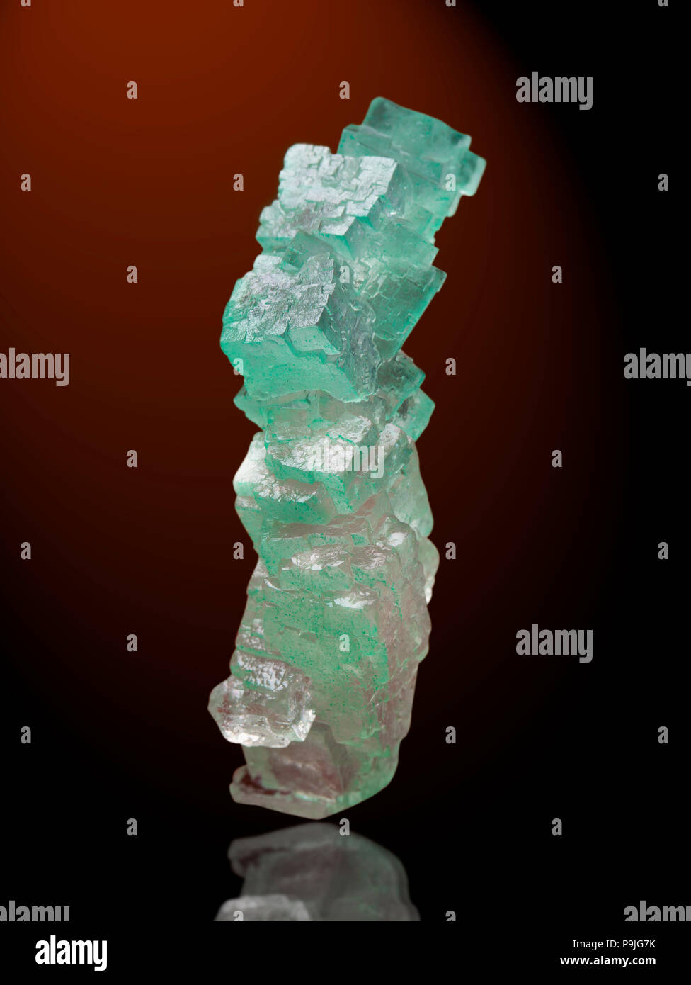 Halite salt cubes isolated on the white background Stock Photo - Alamy