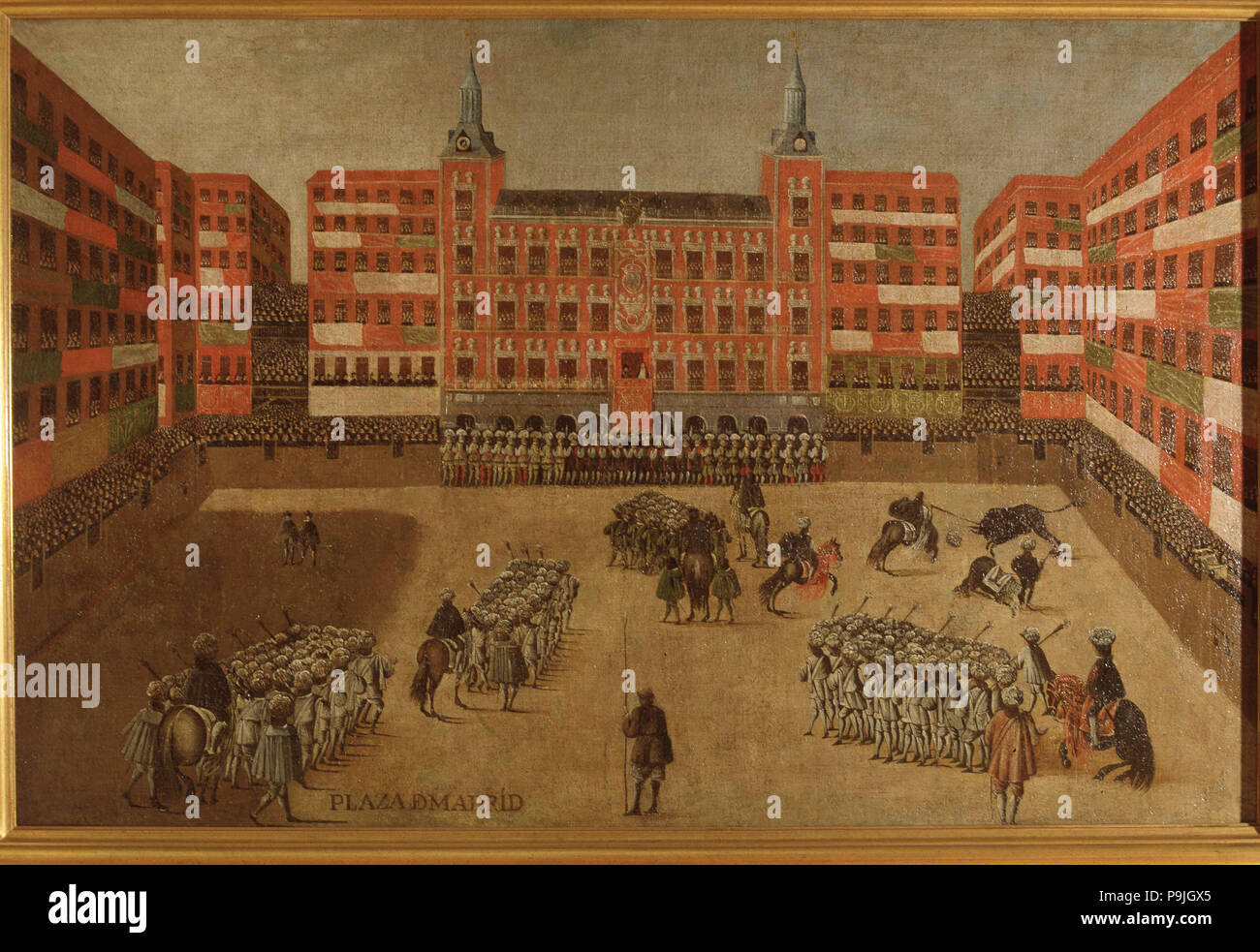 Bullfighting in madrid plaza mayor hi-res stock photography and images ...