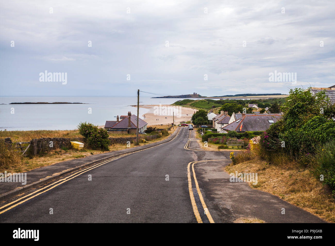 Low Newton by the Sea,England,UK Stock Photo - Alamy
