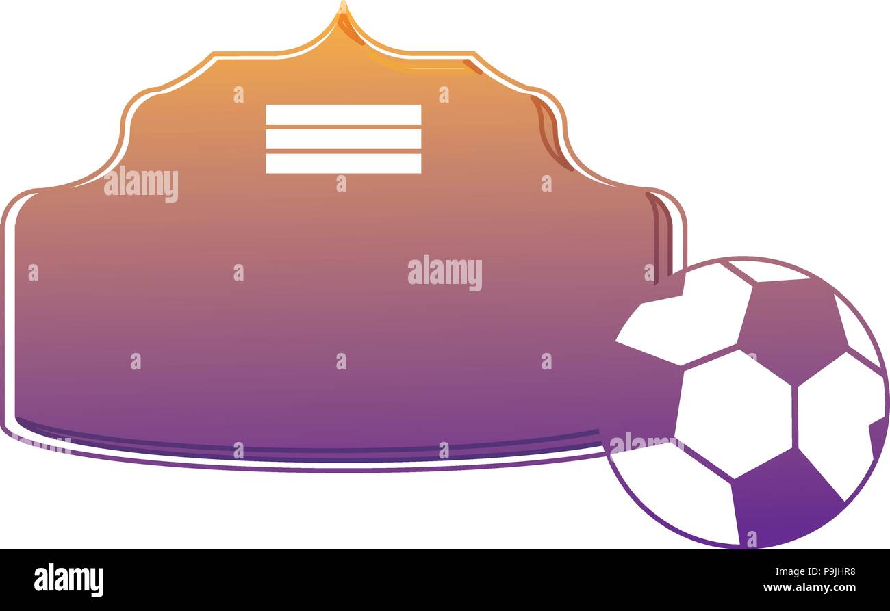 Soccer Match Scoreboard icon over white background, vector illustration ...