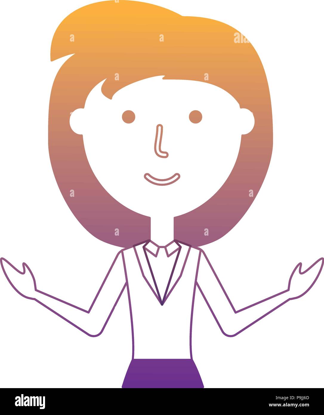cartoon mom icon over white background, vector illustration Stock ...