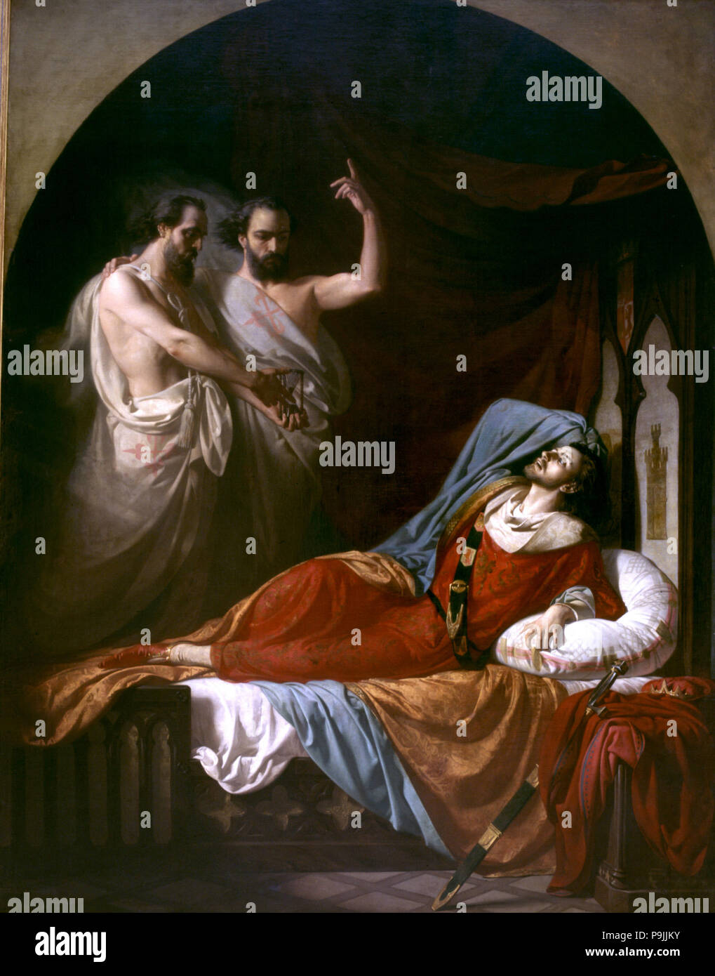 Last moments of Fernando IV', Fernando IV 'The Located' (1285-1312 ...