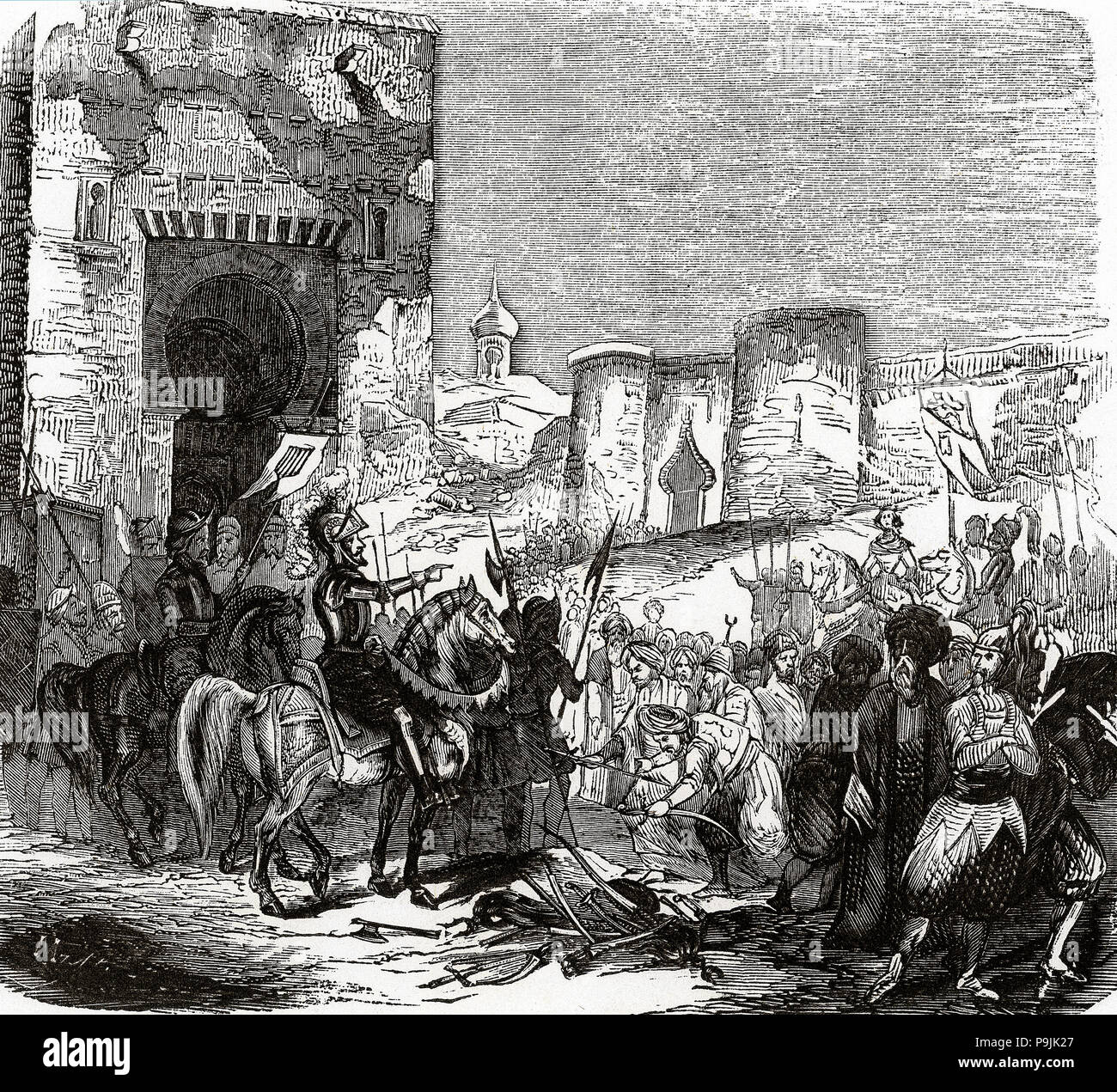 The capitulation of granada hi-res stock photography and images - Alamy