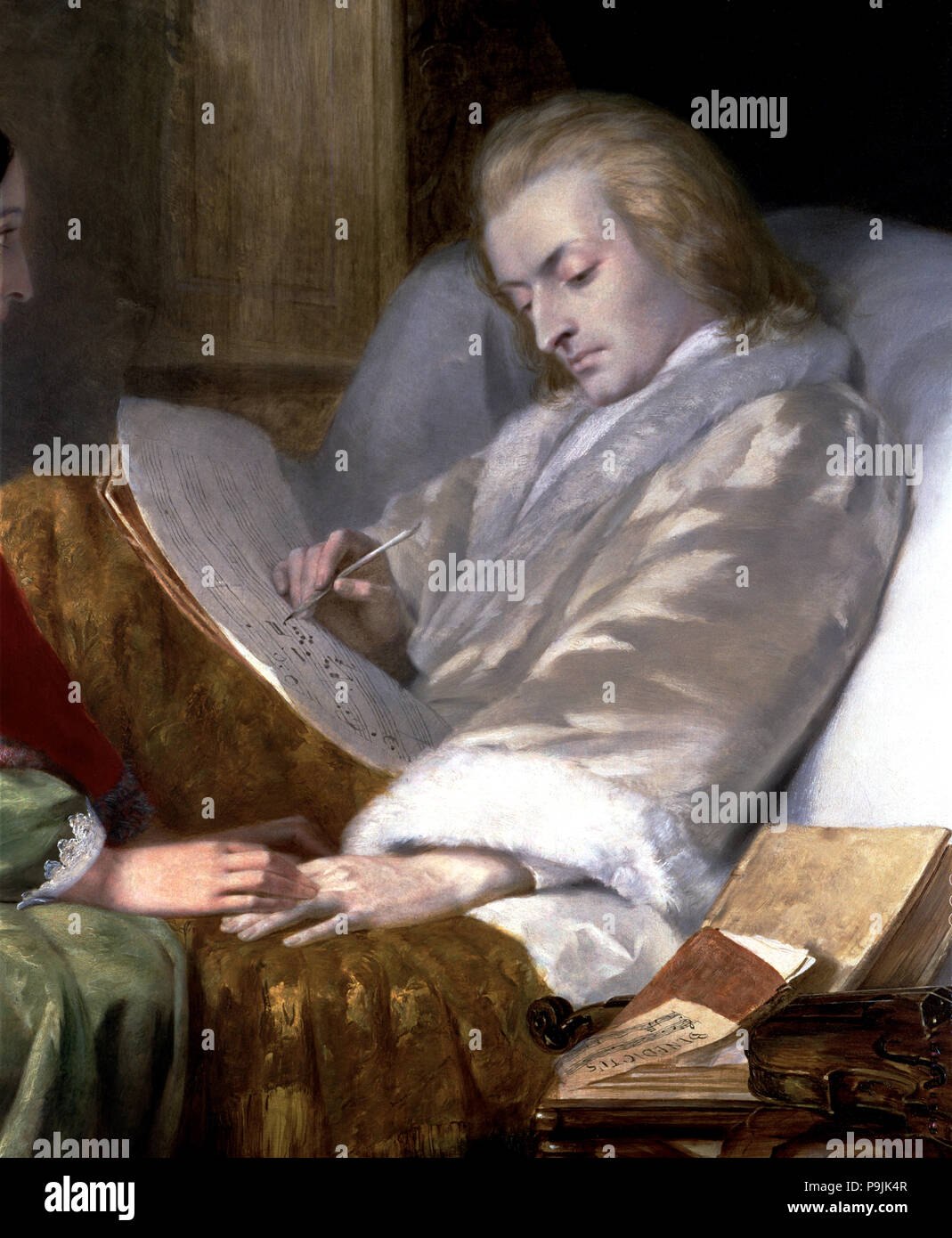 Wolfgang Amadeus Mozart (1756-1791), Austrian composer Mozart composed ...