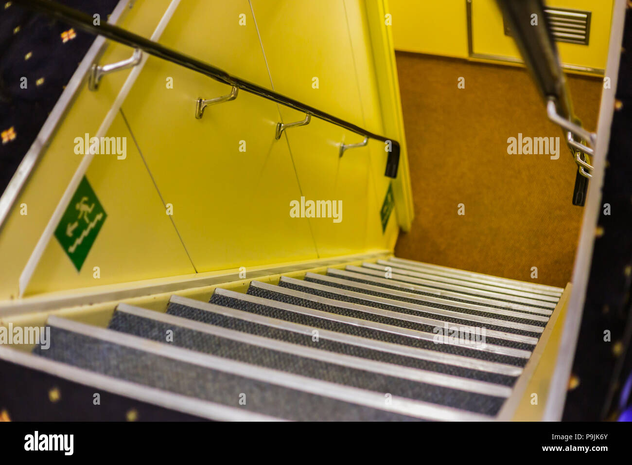 Stairs in the interior of the cruise ship Stock Photo - Alamy