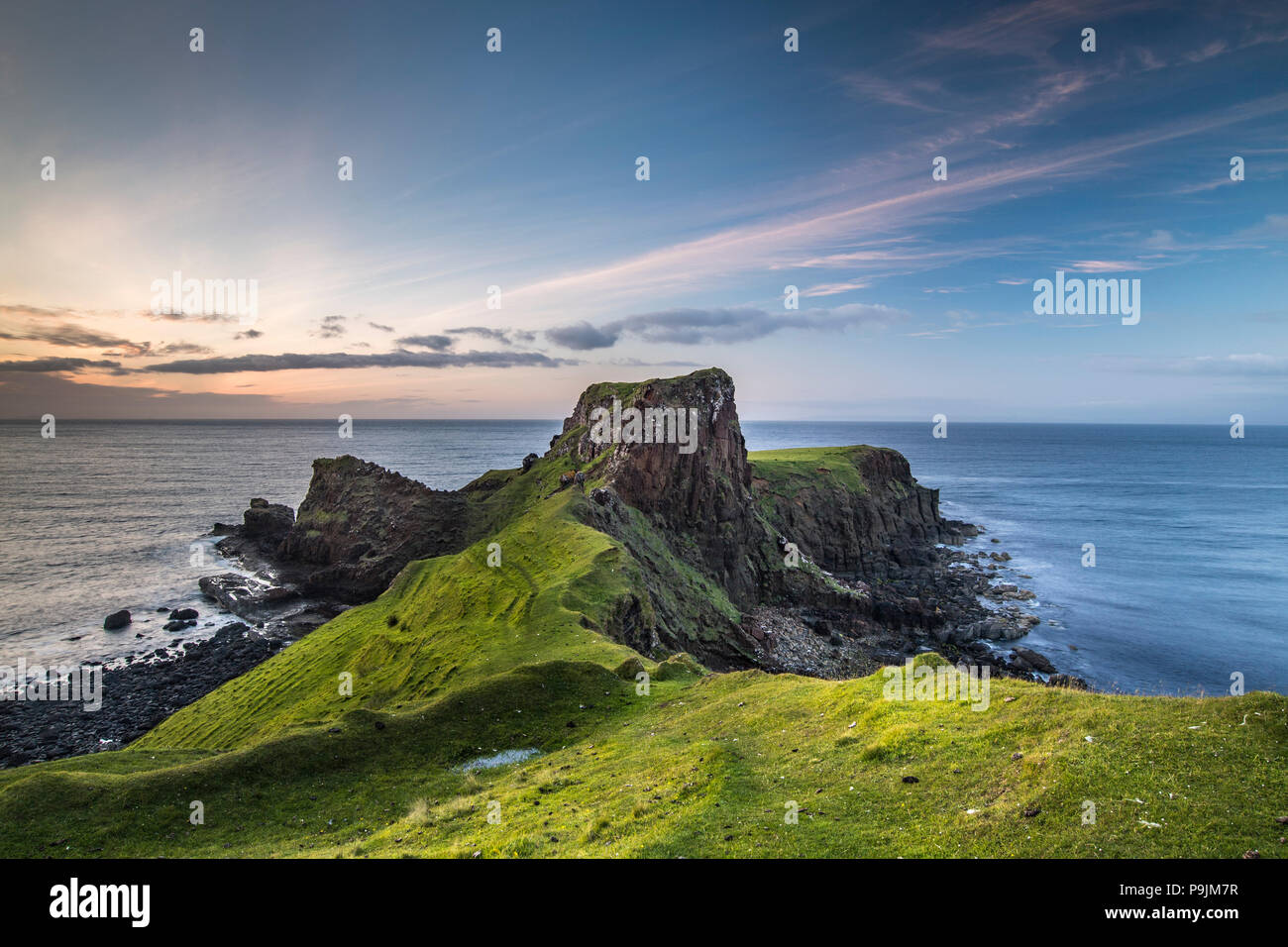 Brother's Point, Rubha nam Brathairean, Rocky Coast, Isle of Skye ...