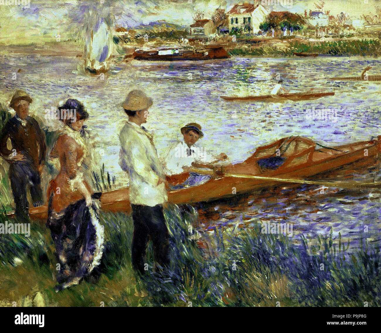 Oarsmen chatou auguste renoir hi-res stock photography and images - Alamy