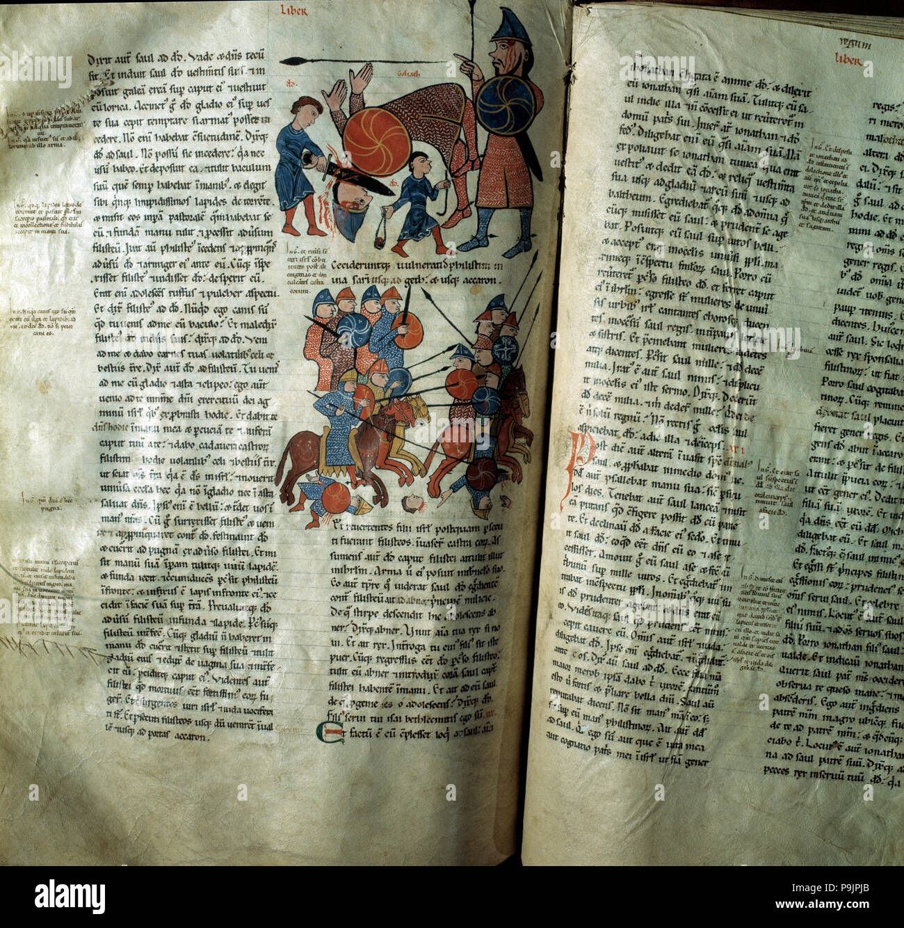 12th century bible located in the library of the Royal Collegiate ...