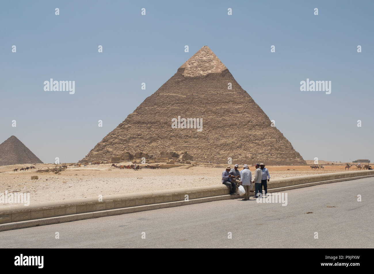 Pyramids of Giza, Egypt Stock Photo - Alamy