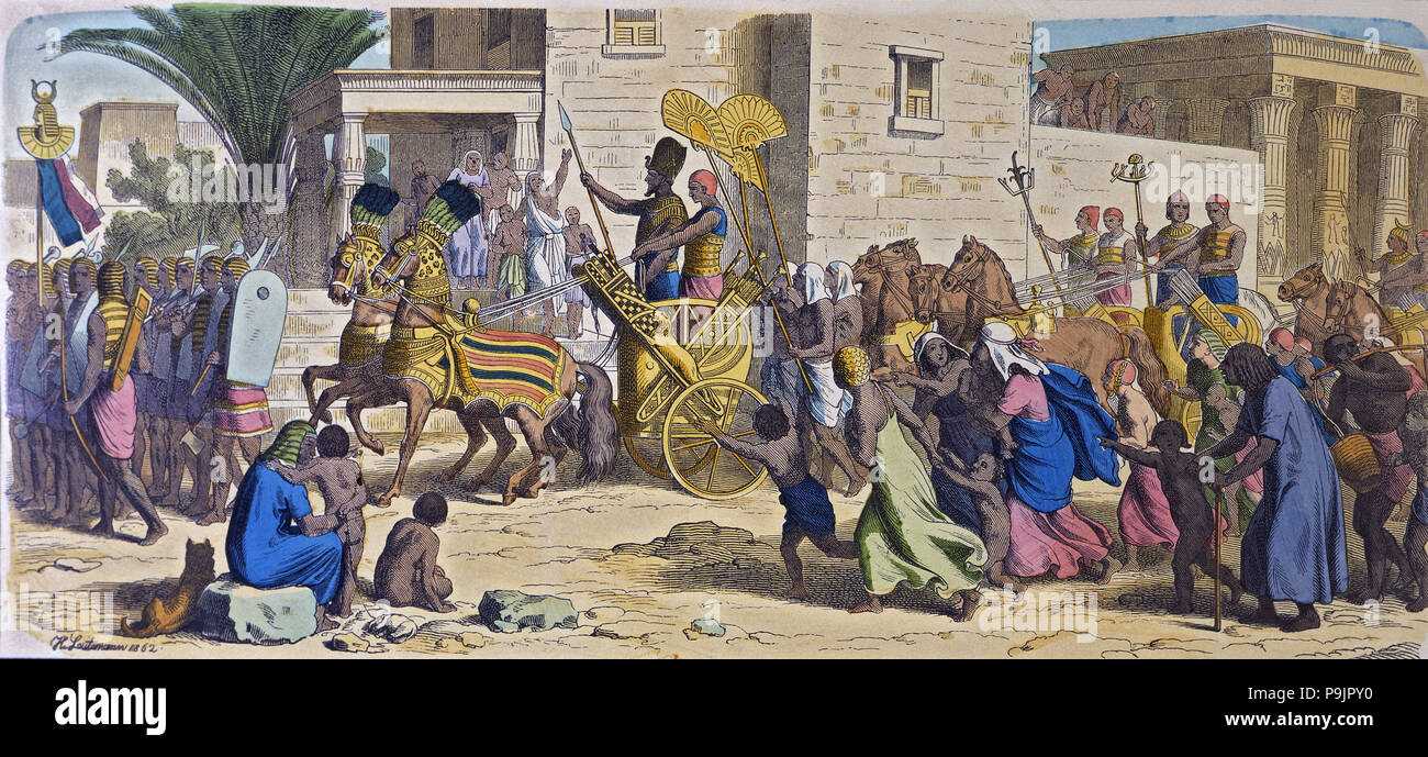 Egyptian pharaoh army hi-res stock photography and images - Alamy