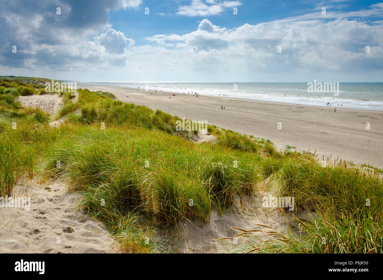 The Beach in Henne Strand Stock Photo - Alamy