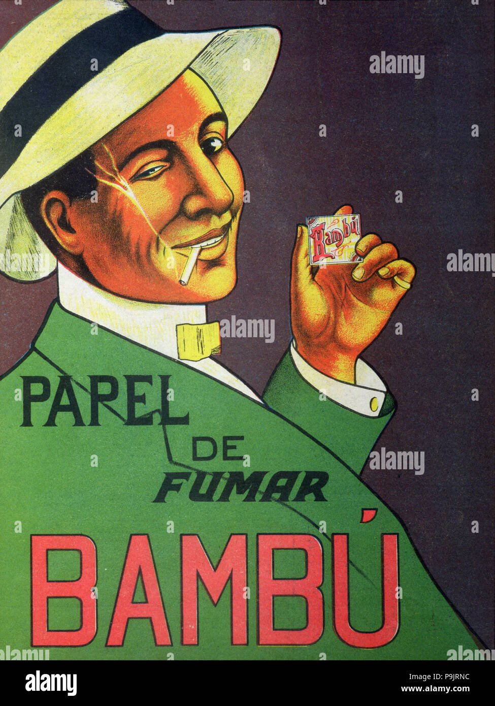 Poster advertising cigarettes hi-res stock photography and images - Alamy