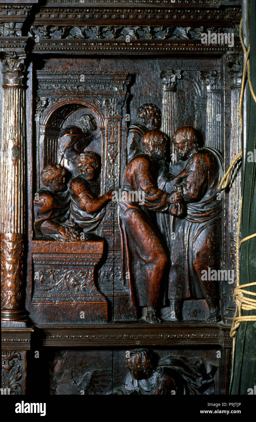 Scene of the life of Joseph and his brothers, the sons of Jacob, from ...