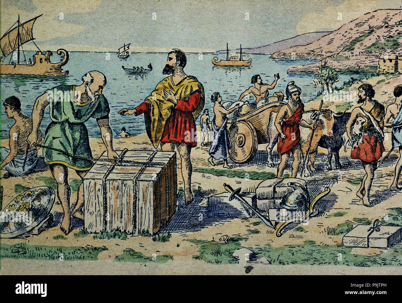 Phoenician trade hi-res stock photography and images - Alamy