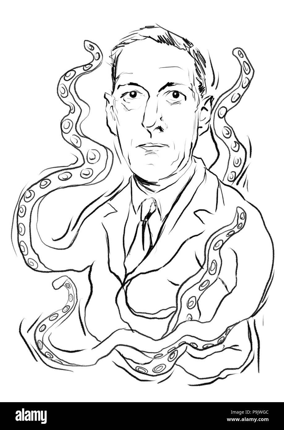 H P Lovecraft High Resolution Stock Photography and Images - Alamy