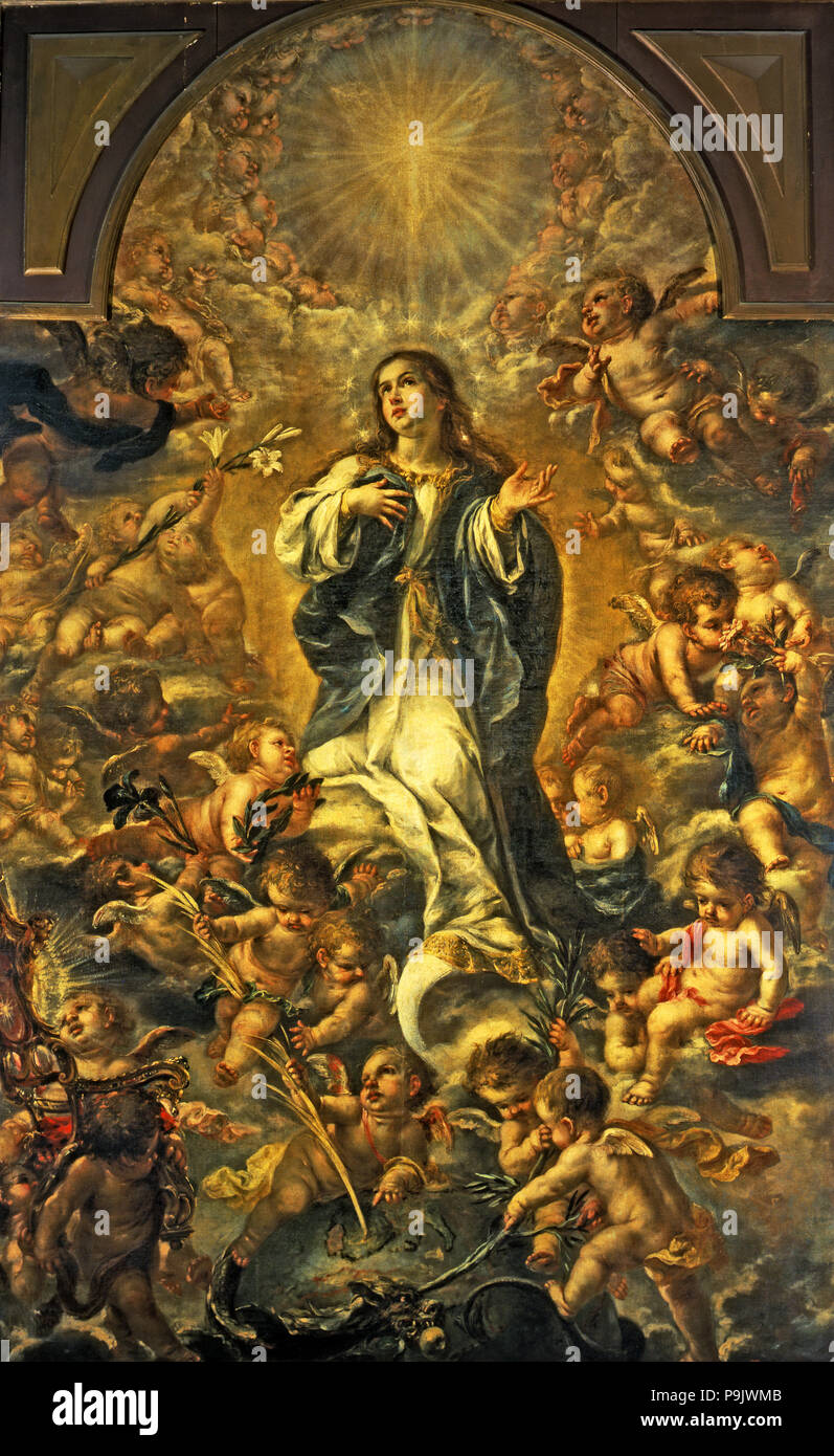 'The Immaculate Conception' Stock Photo - Alamy