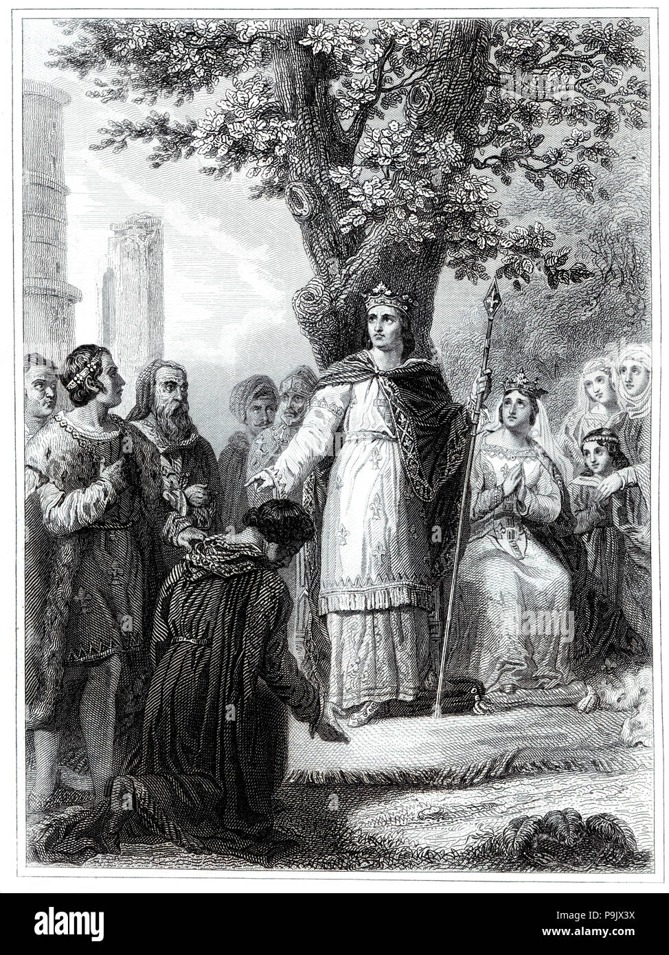 King louis ix justice hi-res stock photography and images - Alamy