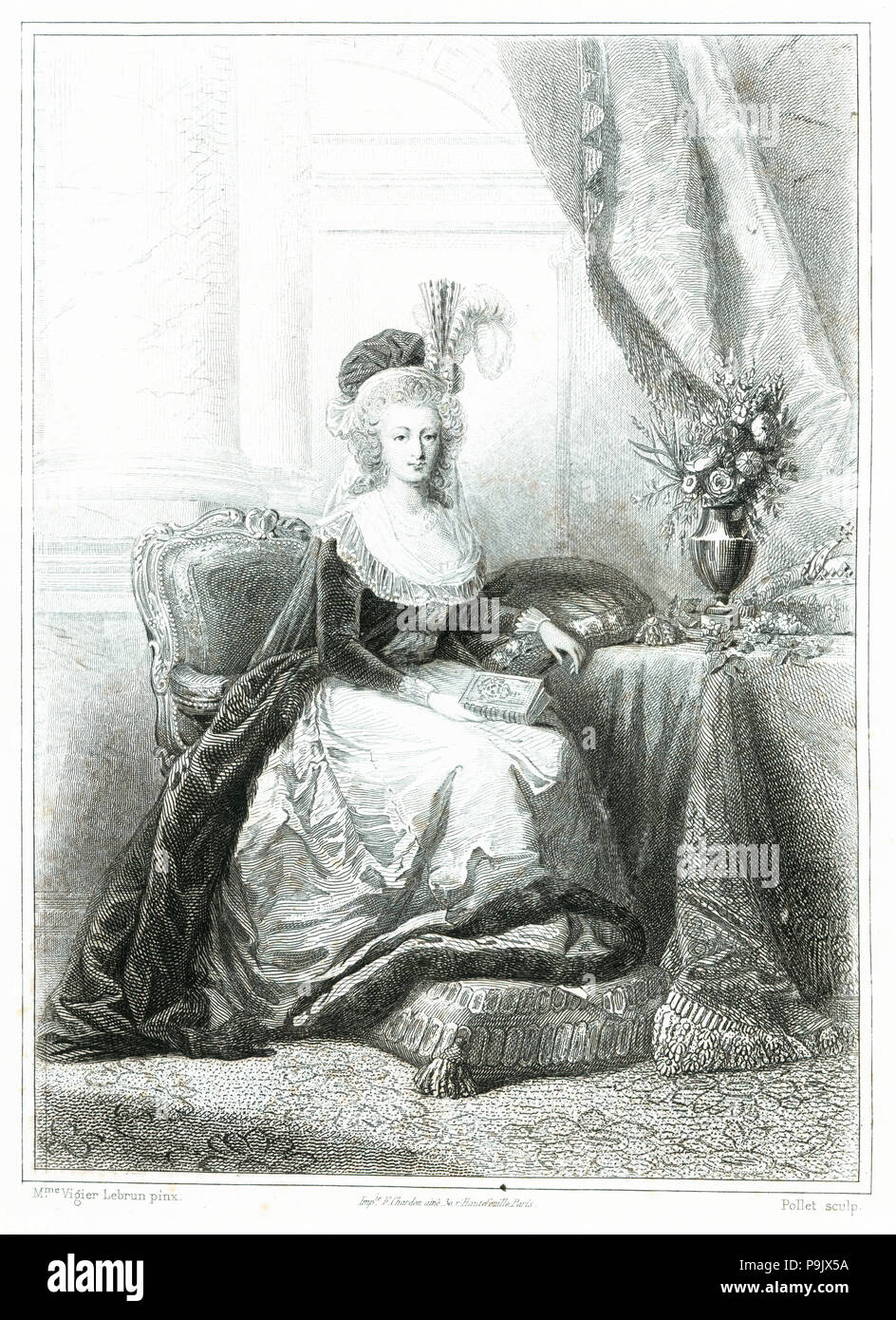 Marie-Antoinette of Austria (1755-1793), queen consort of France, wife ...