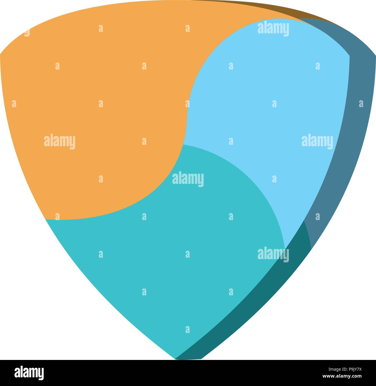 nem symbol icon over white background, vector illustration Stock Vector ...