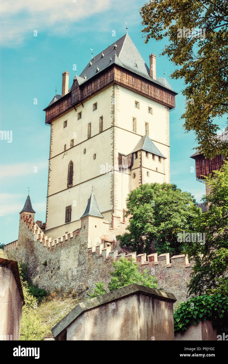 Old beautiful castle large windows hi-res stock photography and images ...