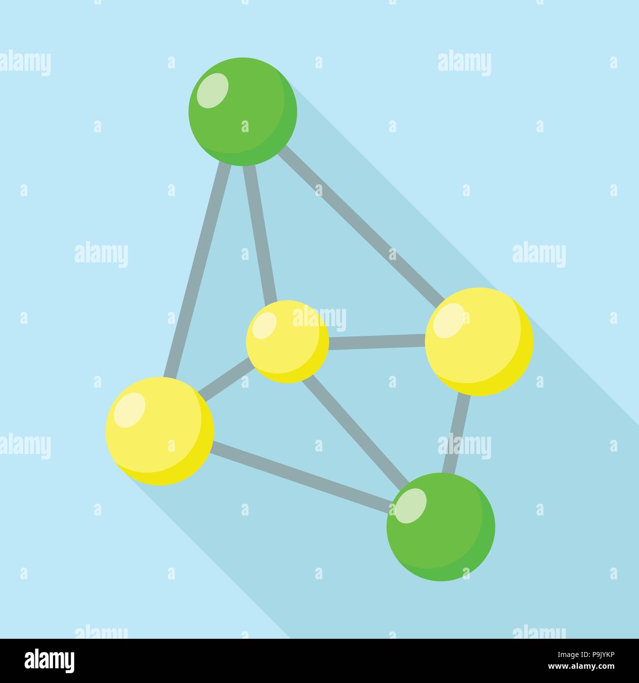 Oxidant molecule icon, flat style Stock Vector Image & Art - Alamy