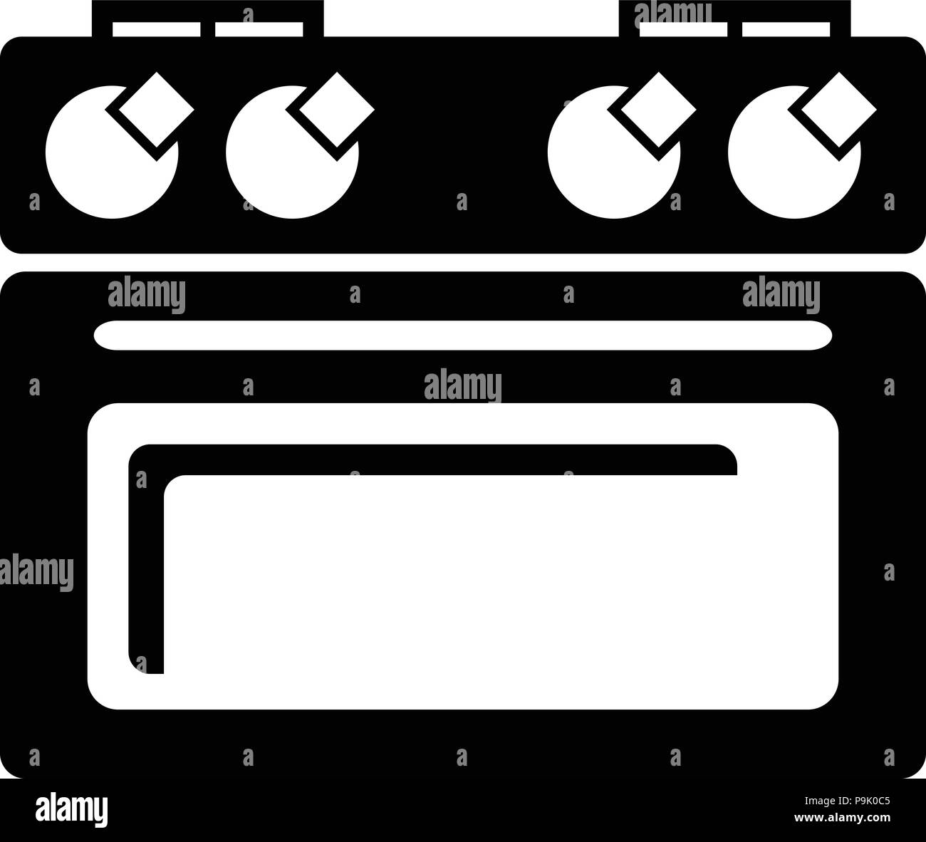 House oven icon, simple style Stock Vector Image & Art - Alamy