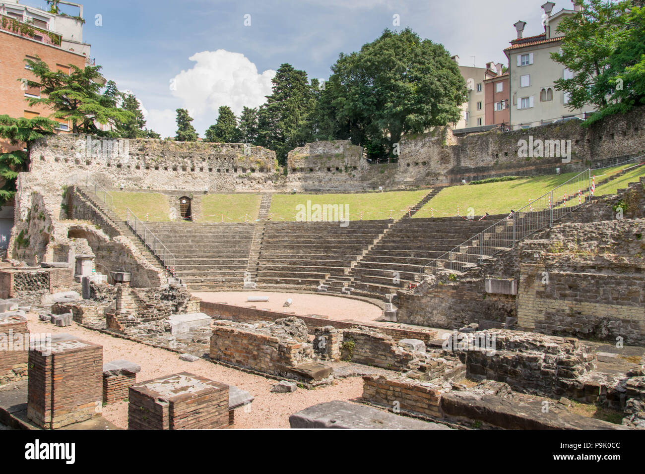 Trieste italy teatro romano hi-res stock photography and images - Alamy