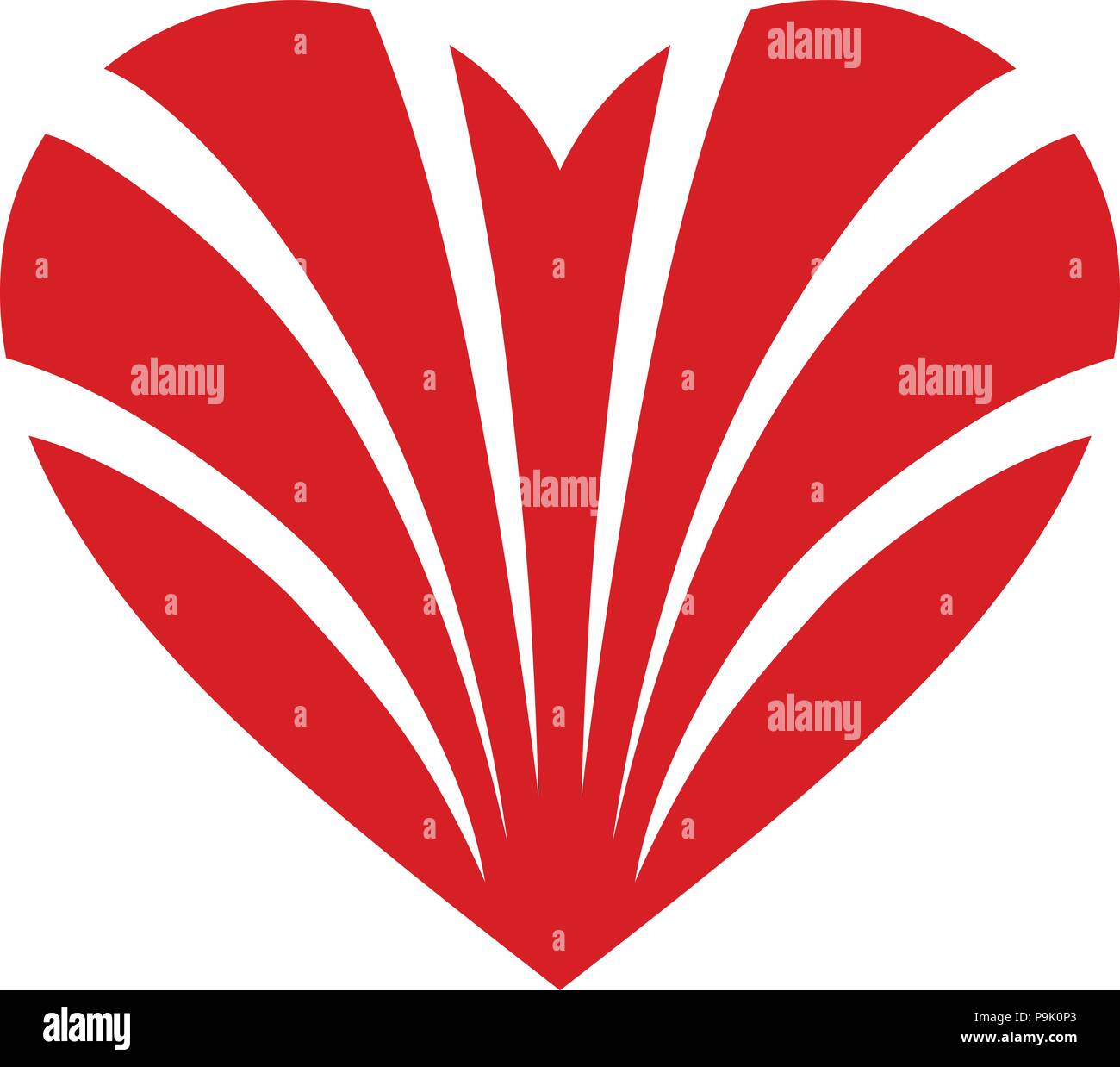 Original heart icon, simple style Stock Vector Image & Art - Alamy