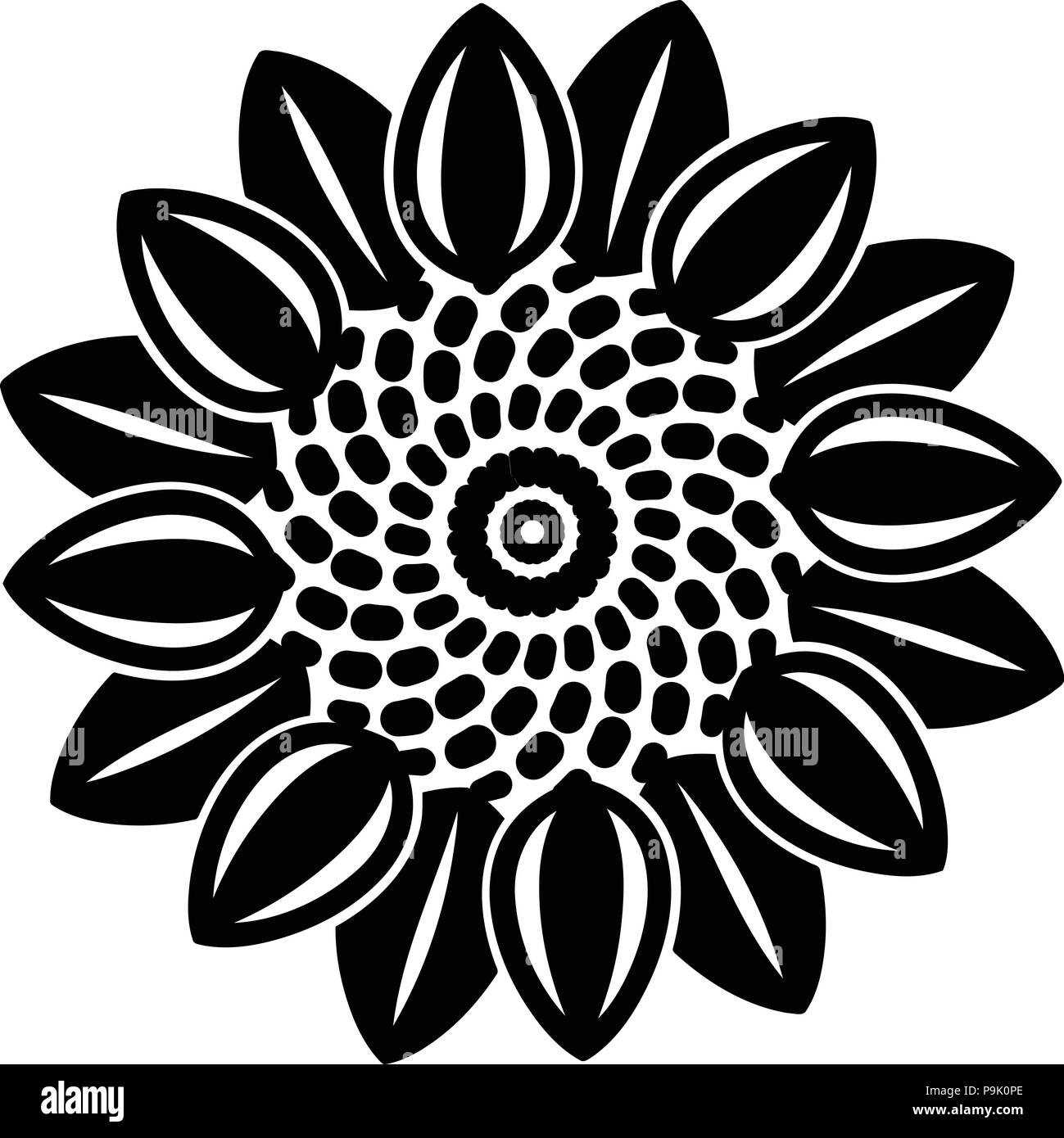 Simple Abstract Flower