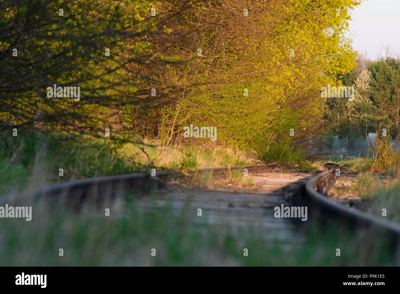 Disused railway tracks hi-res stock photography and images - Alamy