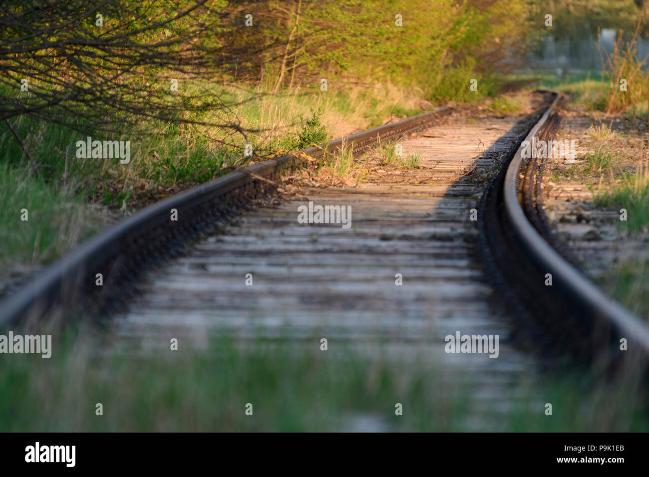 Disused railway tracks hi-res stock photography and images - Alamy