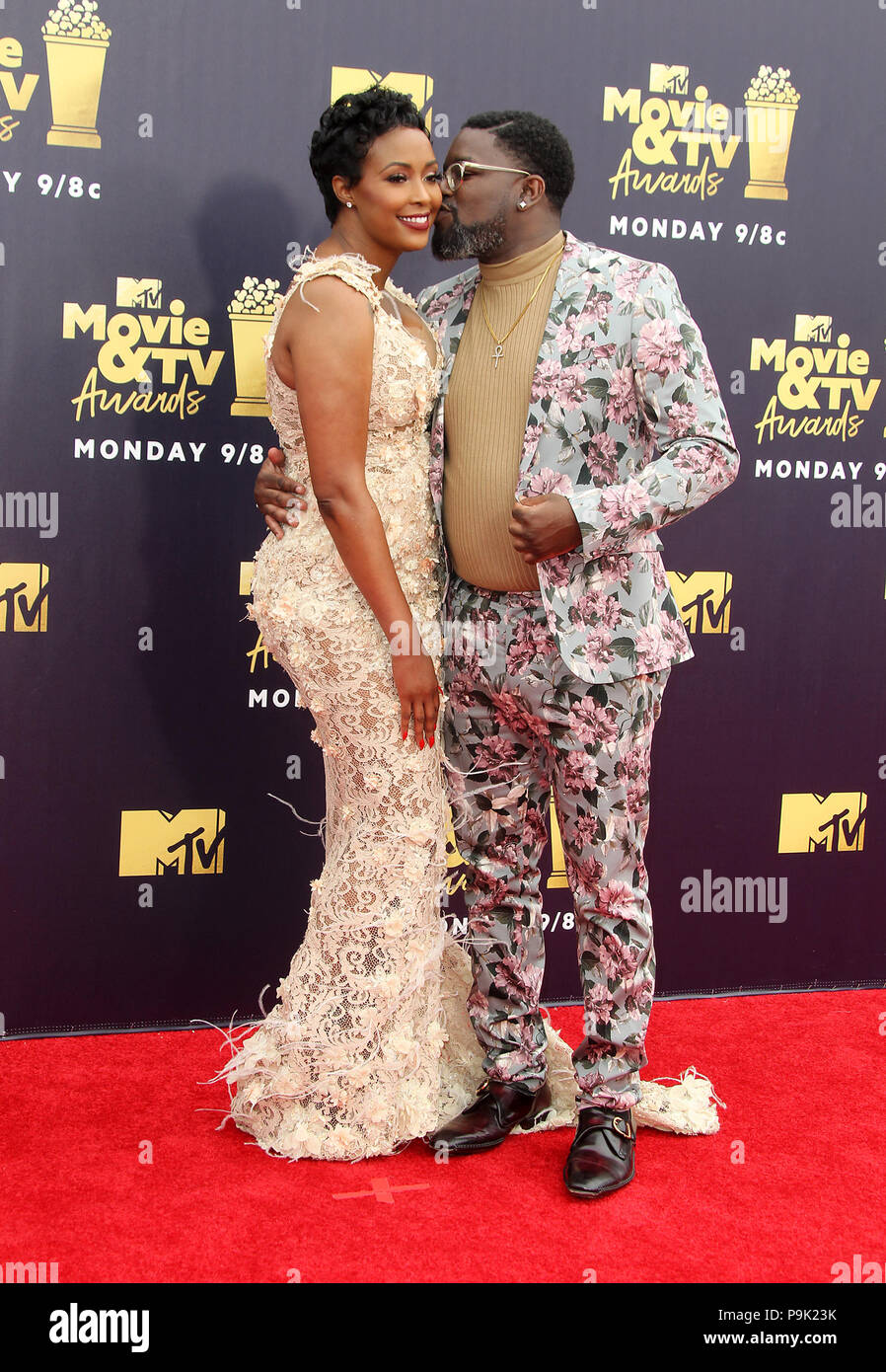 Mtv Movie And Tv Awards 2018 Held At Barker Hangar In Santa Monica California Featuring Lil
